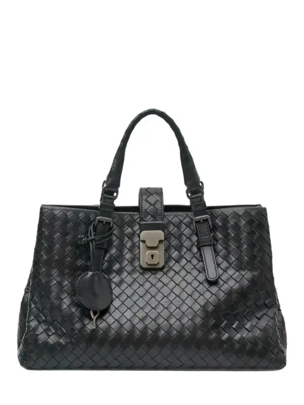 Bottega Veneta Roma Tote Bag - Black