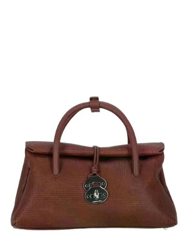 ZANELLATO Small Dotta Leather Shoulder Bag - Brown