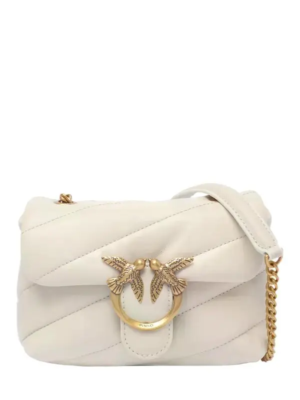Pinko Love Puff Shoulder Bag - Neutrals