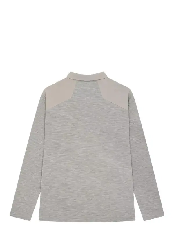 Veilance Frame Long-sleeve Polo Shirt - Grey