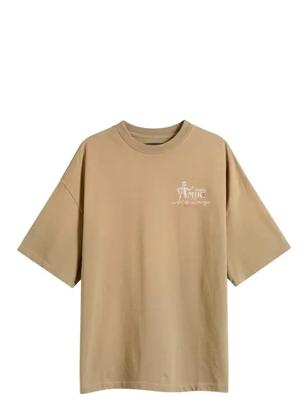 Amiri Studio Skate T-shirt - Camel