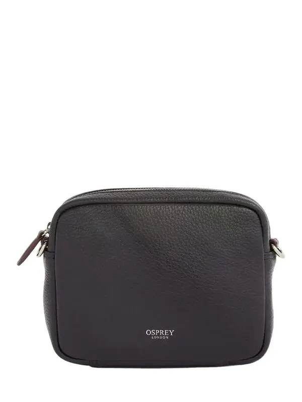 OSPREY Chiswick Leather Crossbody Bag - Black
