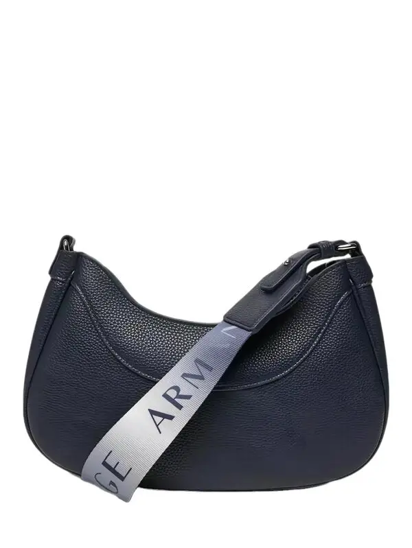 Armani Exchange Logo Shoulder Bag - Blue