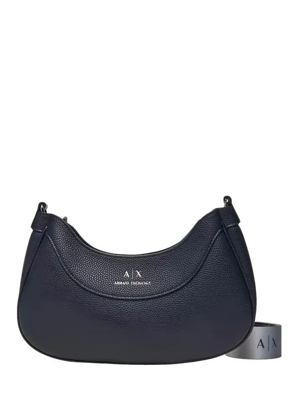 Armani Exchange Logo Shoulder Bag - Blue