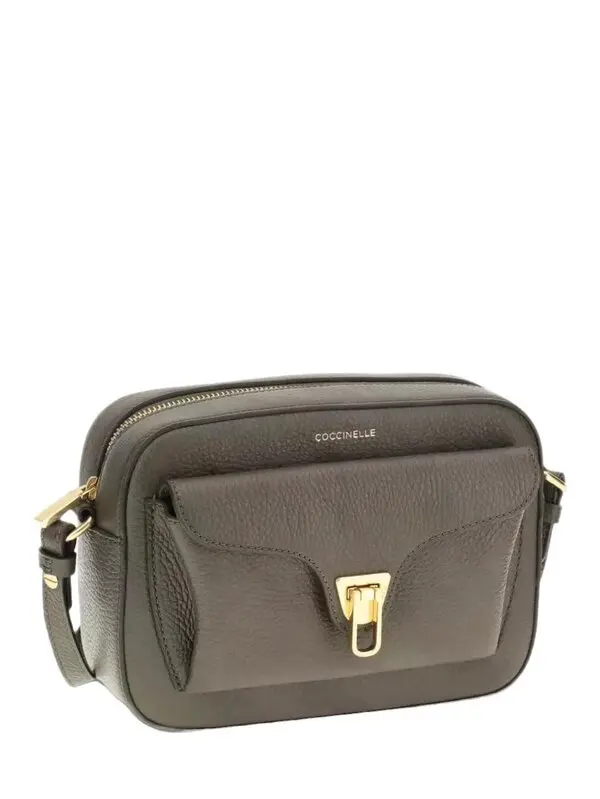 COCCINELLE Small Beat Soft Leather Cross Body Bag - Green