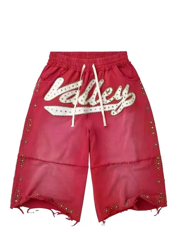 VALE FOREVER Embellished Skorts - Red