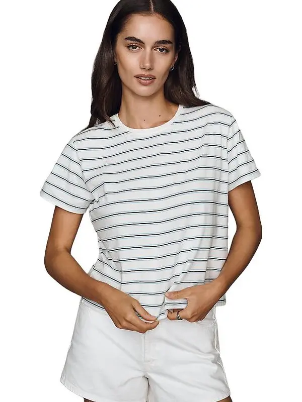 ROWING BLAZERS Cropped T-shirt - Multi Stripe