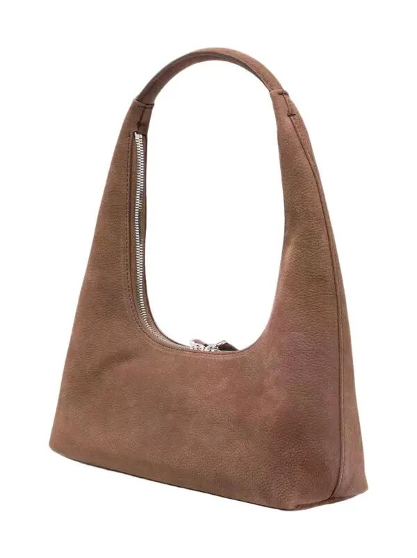 MARGESHERWOOD Logo-detail Hobo-style Shoulder Bag - Brown
