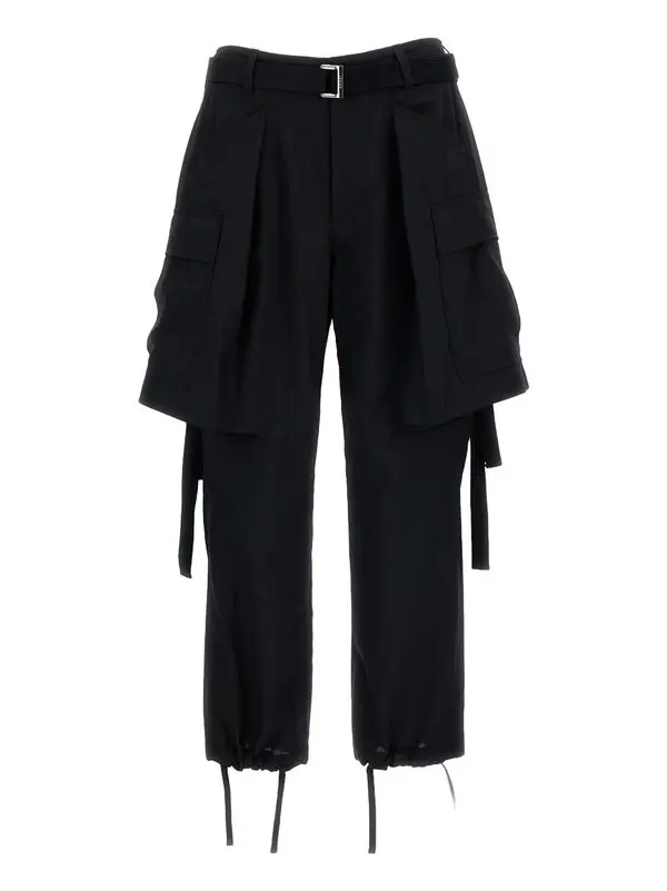 Sacai Cargo Pants - Black