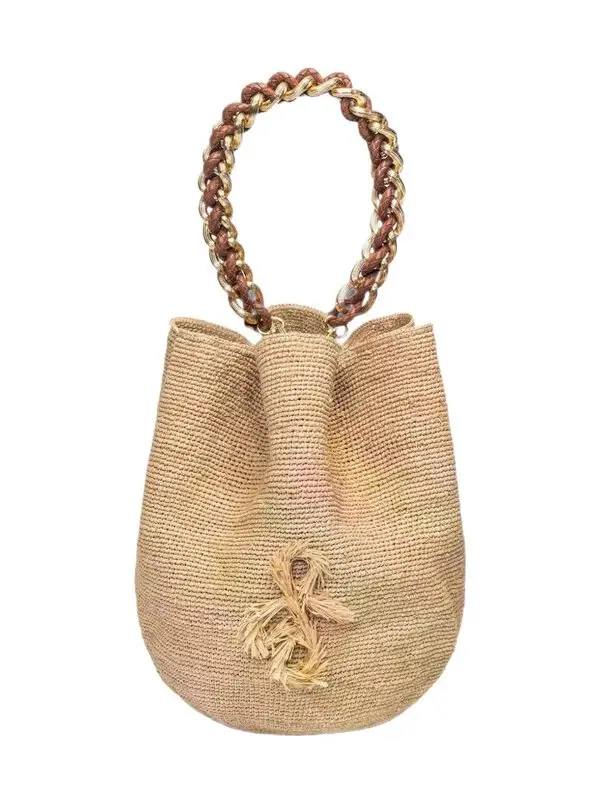 Ruslan Baginskiy Hatbag Chain-strap Shoulder Bag - Neutrals