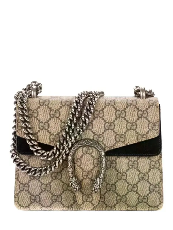 Gucci Dionysus Gg Supreme Shoulder Bag - Neutrals