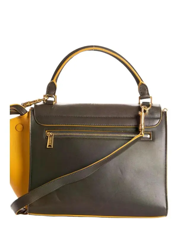 Celine Trapeze Tote Bag - Green