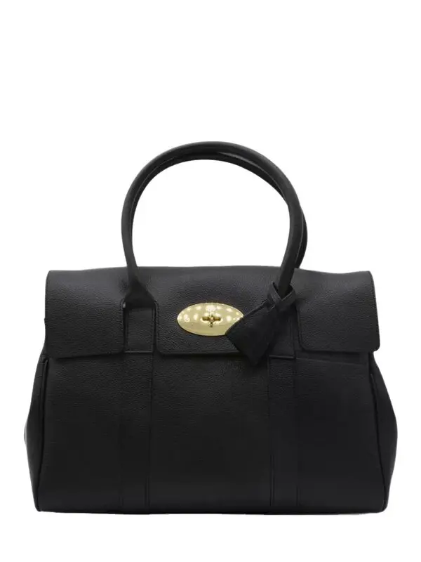 Mulberry Bayswater Leather Tote Bag - Black