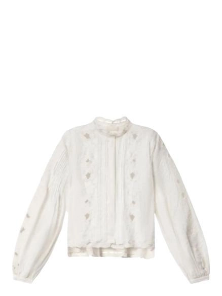 Isabel Marant Étoile Rubra Broderie-anglaise Top - No