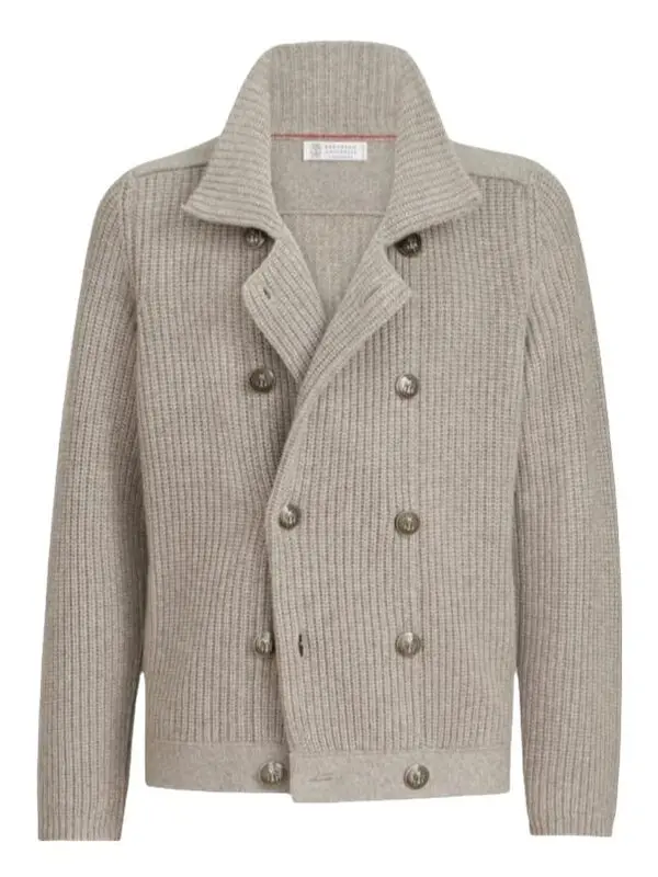 Brunello Cucinelli Mariner Cardigan - Light Brown