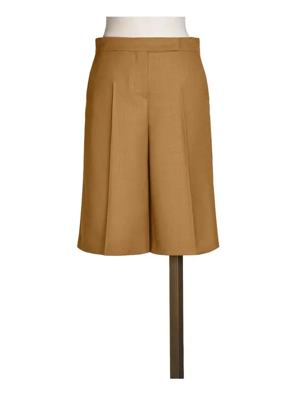 Max Mara Tailored High-waisted Culottes - Camel