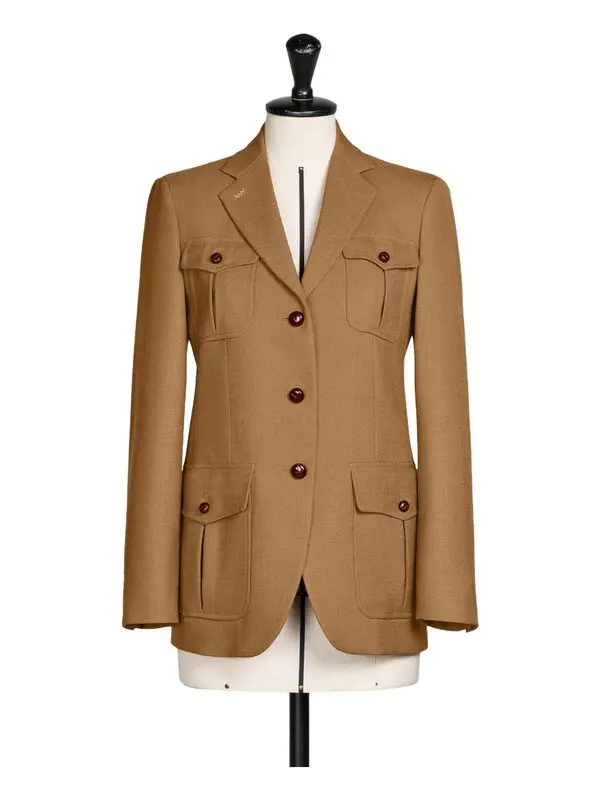 Max Mara Long-sleeved Jacket - Camel