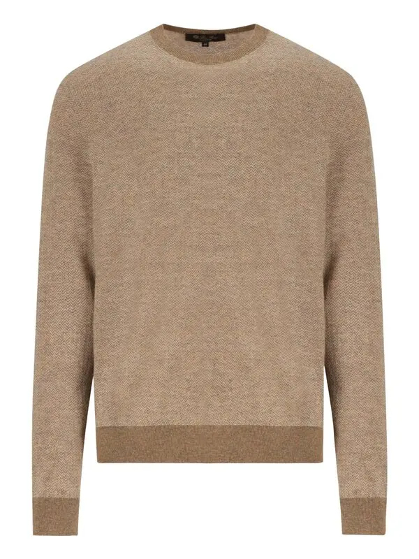 Loro Piana Knitted Jumper - Beige