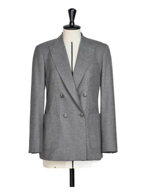 Max Mara Long-sleeved Suit Jacket - Medium Gray