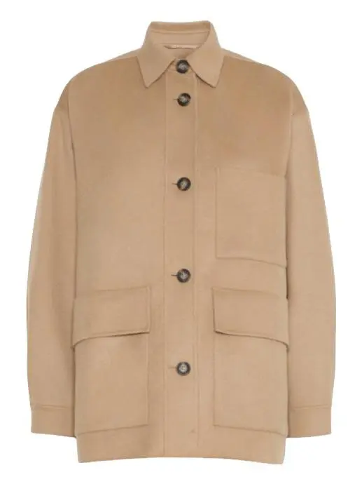 Max Mara Double Wool Jacket - Camel