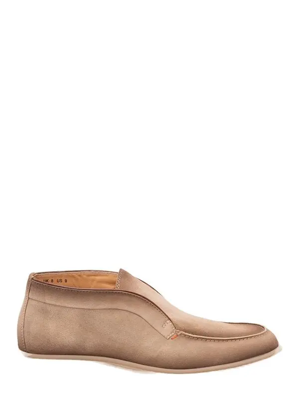 Santoni Digits Slip-on Shoes - Brown