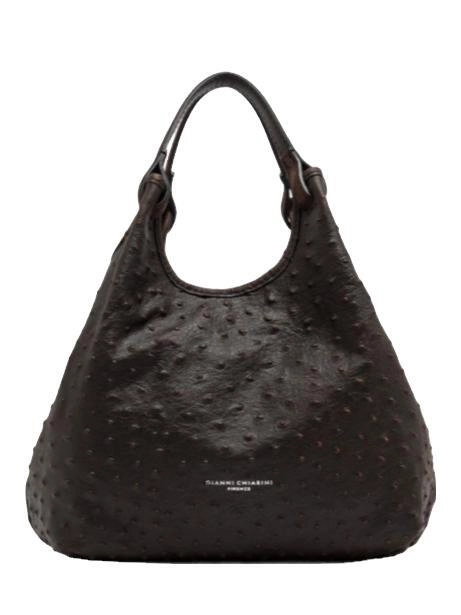 GIANNI CHIARINI Dua Handbag - Espresso