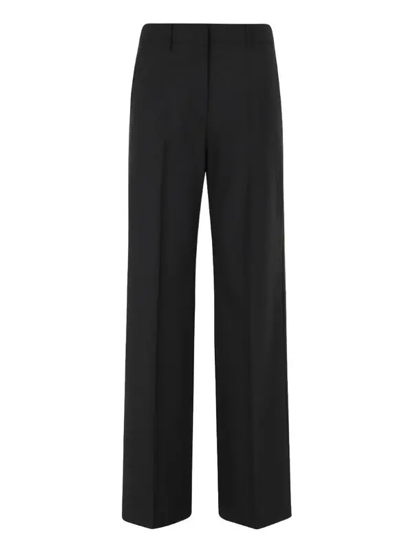 Erika Cavallini Pleated Casual Trousers - Black