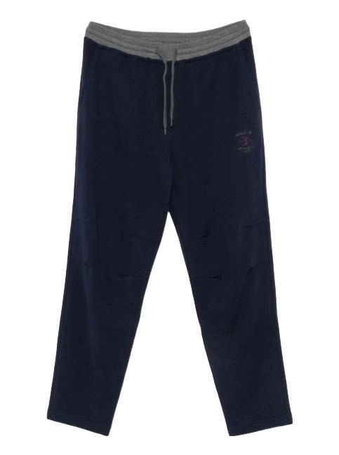 Brunello Cucinelli Embroidered Logo Track Pants - Black