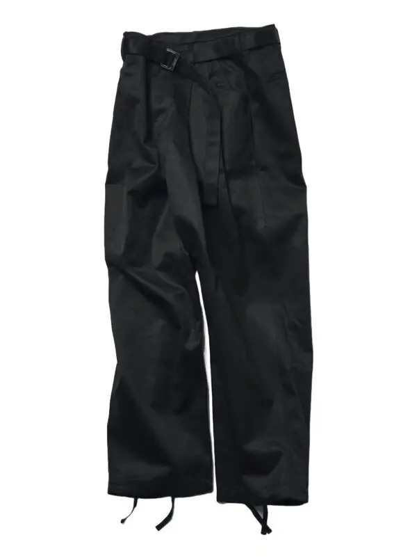 Sacai Cotton Chino Pants - Black