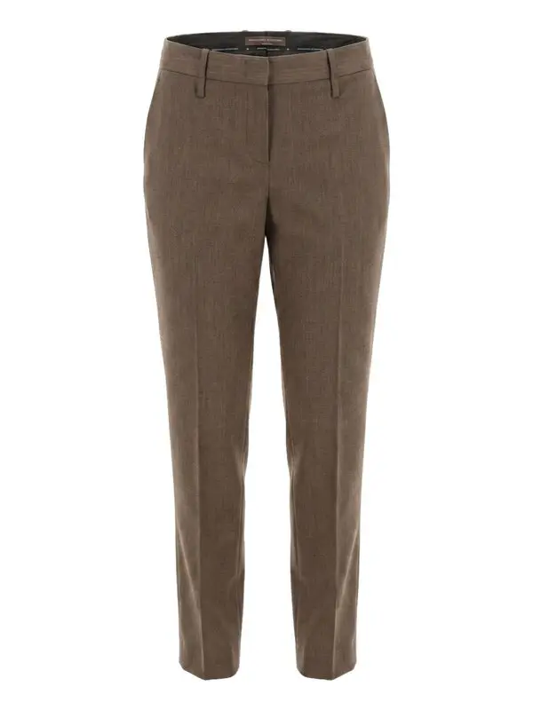 Ermanno Scervino Tailored Trousers With Belt Loops - Resca Nero