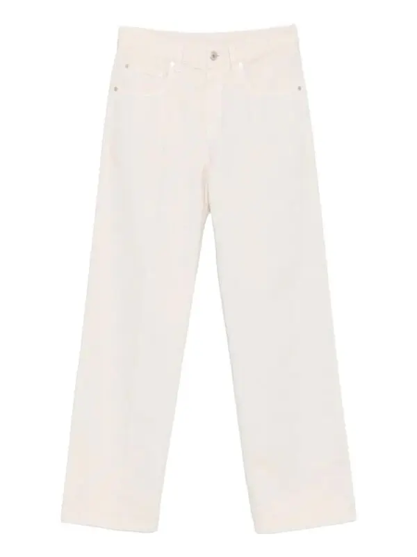 Brunello Cucinelli Pressed-crease Wide-leg Trousers - No