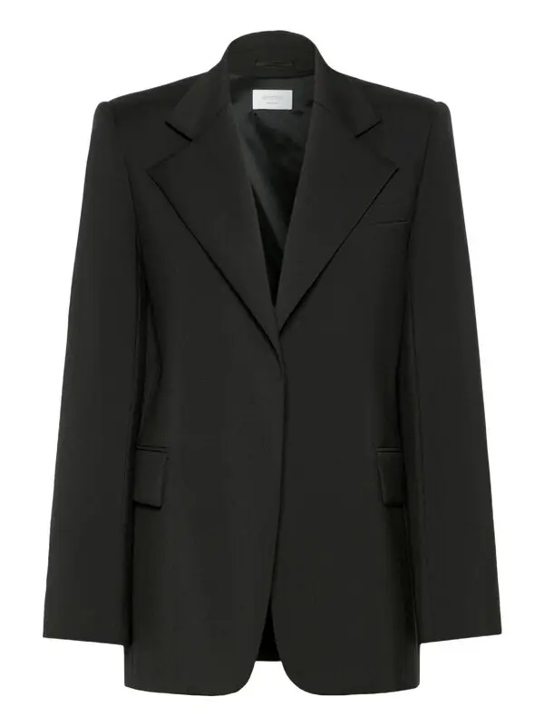 Sportmax Long Sleeve Blazer - Black