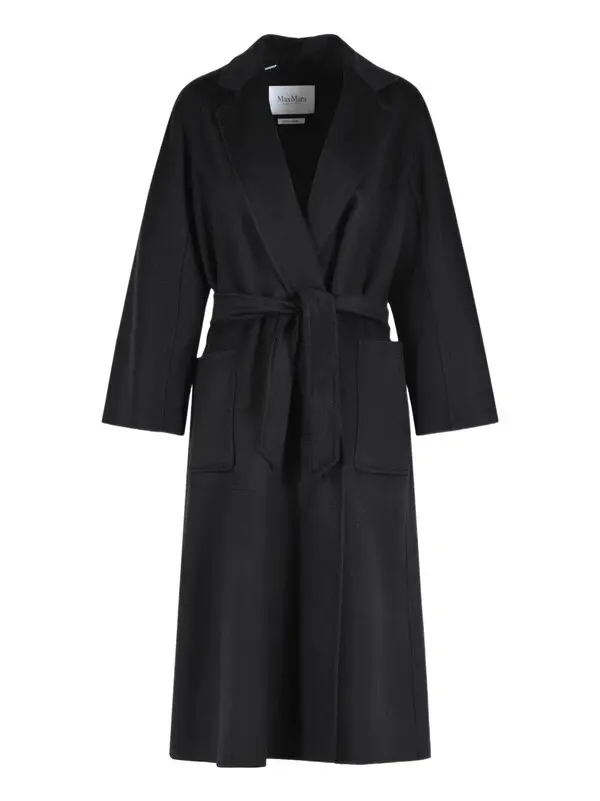 Max Mara Icon Ludmilla' Cashmere Coat - Black