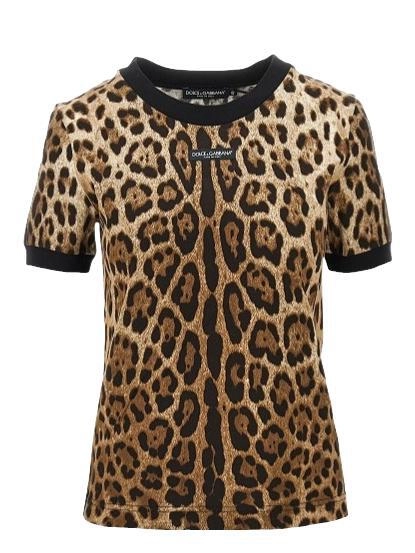 Dolce & Gabbana Leo-printed Crewneck T-shirt - No
