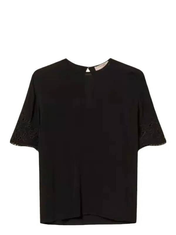 TWINSET Embroidered Detail T-shirt - No