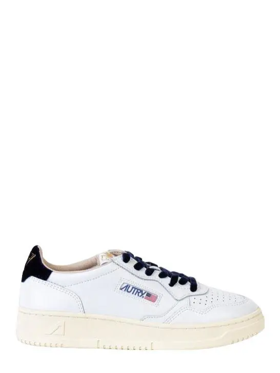 AUTRY Lace-up Low-top Sneakers - White