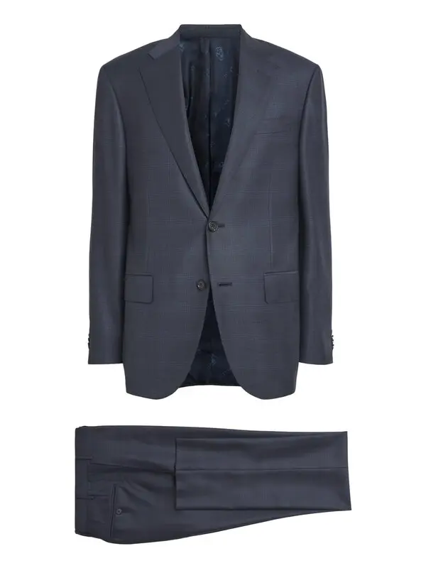 Corneliani Virgin Wool 2-piece Suit - Blue