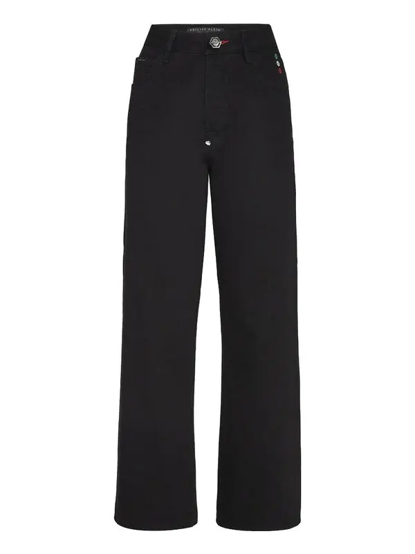 Philipp Plein Straight Fit Denim Jeans - Summernight