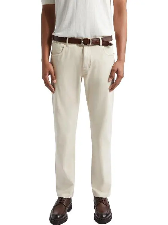 Eleventy Stretch Cotton Blend Pants - 02a Beige