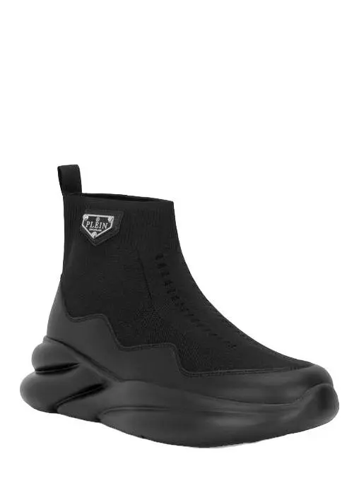 Philipp Plein Runner Sock Skywalker - Black/black