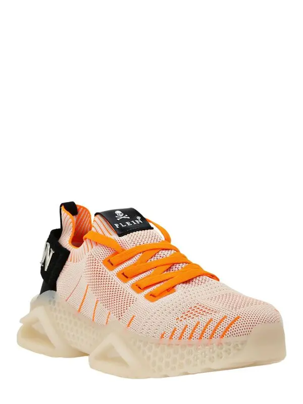 Philipp Plein Iconic Plein Runner Sneakers - Beige