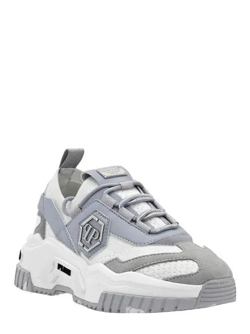 Philipp Plein Predator Lo-top Sneakers - Grey