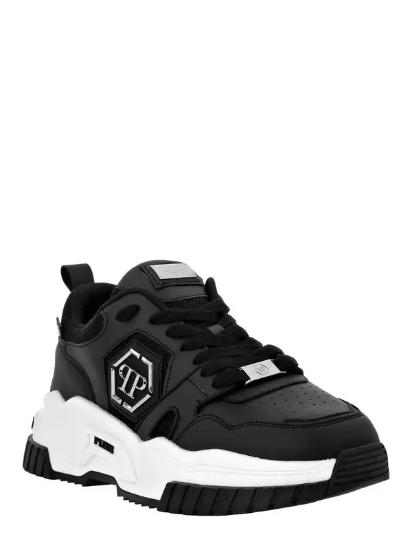 Philipp Plein Predator Lo-top Sneakers - Black
