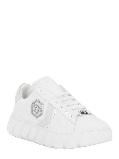 Philipp Plein Hexagon Force Low-top Sneakers - White