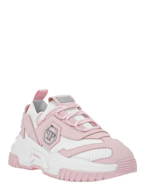 Philipp Plein Predator Low-top Sneakers - White/rose