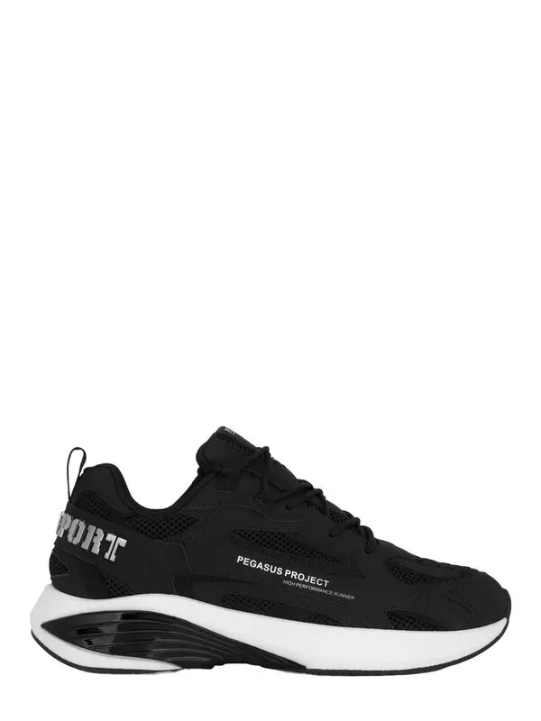 PLEIN SPORT Pegasus Project Runner Sneakers - Black