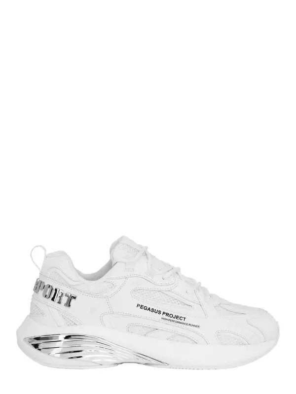 PLEIN SPORT Pegasus Project Runner Sneakers - White