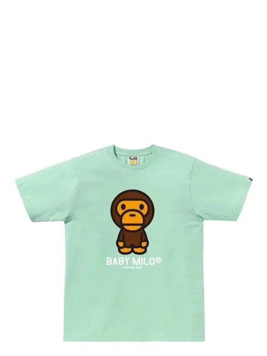 A BATHING APE Baby Milo Tee Shirt - Green