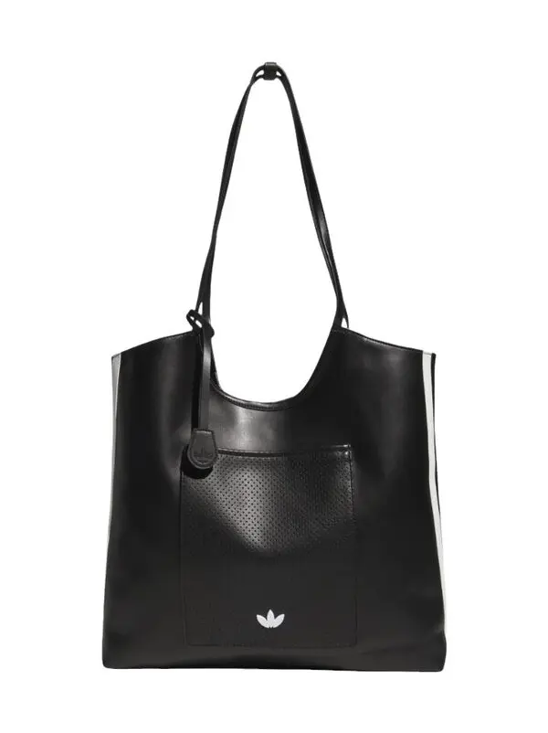Adidas Perforated Pu Tote Bag - Black