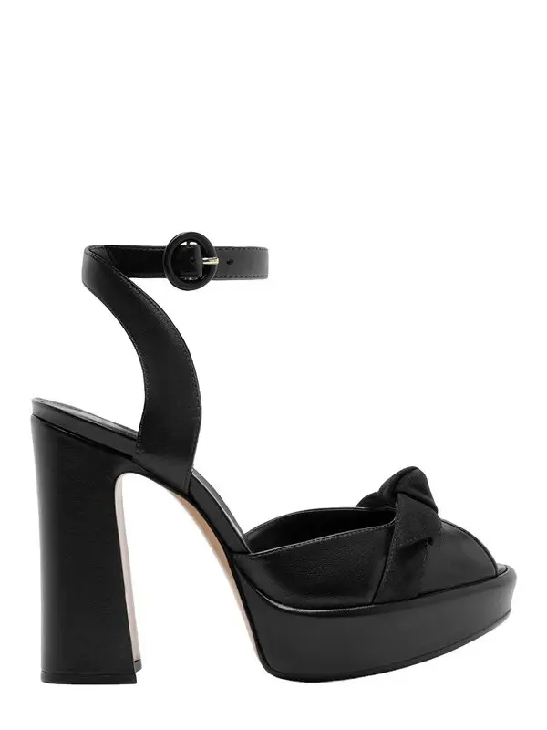 ALEXANDRE BIRMAN Pepitta 120 Platform Sandals - Black